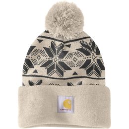 Carhartt Knit Pom Jacquard, M&uuml;tze