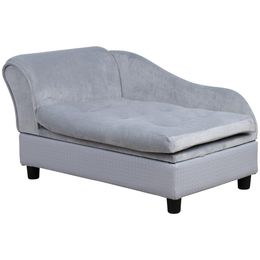 PawHut Haustiersofa Hundebett Hundematte Hundesofa mit Lagerraum Matte