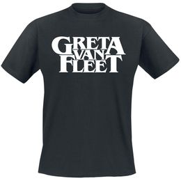 Greta Van Fleet Logo T-Shirt schwarz in 3XL 127304007