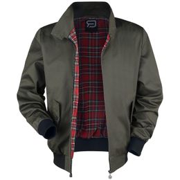 Red by EMP Larger Than Life Bomber Jacket &Uuml;bergangsjacke khaki in 5XL M408513