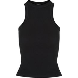 Urban Classics Ladies Racer Back Rib Top Top schwarz in 4XL TB6188 black