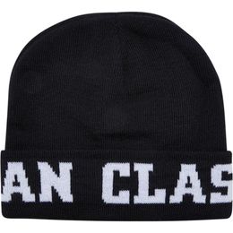 Urban Classics Logo Jaquard Beanie M&uuml;tze schwarz TB6533 black