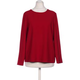 Hallhuber Damen Bluse, rot, Gr. 34