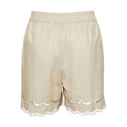Pieces Shorts 'PCSara' Damen Gr&ouml;&szlig;e 42 taupe