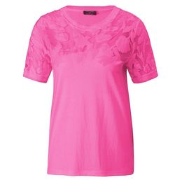 Rundhals-Shirt 1/2-Arm Talbot Runhof X PETER HAHN pink