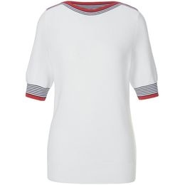 Peter Hahn - Pullover aus 100% SUPIMA -Baumwolle, weiss, Gr. 42 / M - Baumwolle