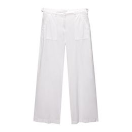 Pull&Bear Pull&bear Hose Damen Gr&ouml;&szlig;e 46 wei&szlig;