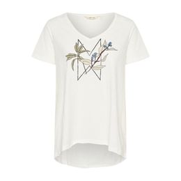 Cream T-Shirt 'Amia' Damen Gr&ouml;&szlig;e XXL apfel / mischfarben