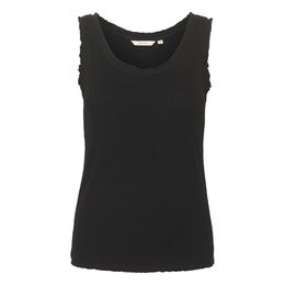 Cream Top 'Ribba' Damen Gr&ouml;&szlig;e XXL schwarz