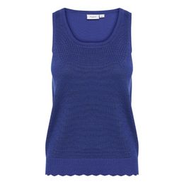 Saint Tropez Sticktop 'Mila' Damen Gr&ouml;&szlig;e L violettblau / dunkellila