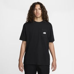 Nike Sportswear Max90 Herren-T-Shirt - Schwarz