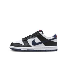 Nike Dunk Low Schuh für ältere Kinder - Schwarz