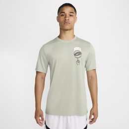 Nike Dri-FIT Basketball-T-Shirt für Herren - Grün