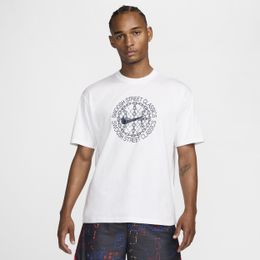 Nike Max90 Basketball-T-Shirt für Herren - Weiß