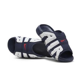 Nike Air More Uptempo Herren-Slides - Blau