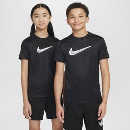 Nike Trophy23 Dri-FIT Kurzarm-Oberteil für ältere Kinder - Schwarz