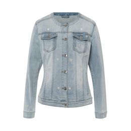 Heine &Uuml;bergangsjacke Damen Gr&ouml;&szlig;e L blue denim / hellgrau