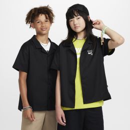 Nike SB Dri-FIT-Bowling-Shirt (ältere Kinder) - Schwarz