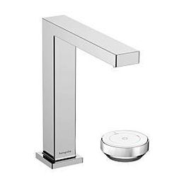 Hansgrohe Tecturis E 2-Loch Waschtischarmatur 73053000 mit Ablaufgarnitur, CoolStart, chrom