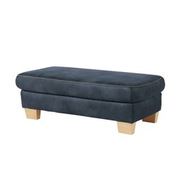 Mein Sofa bold XXL - Hocker Beata ¦ blau ¦ Maße (cm): B: 130 H: 45 T
