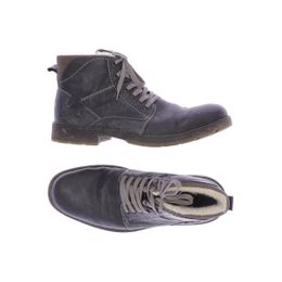 Rieker Herren Stiefel, grau, Gr. 41