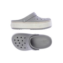 Crocs Damen Sandale, grau, Gr. 6