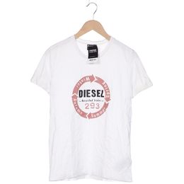 Diesel Damen T-Shirt, weiß, Gr. 42