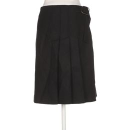 Massimo Dutti Damen Rock, schwarz, Gr. 36