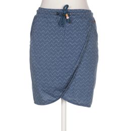 Ragwear Damen Rock, blau, Gr. 36