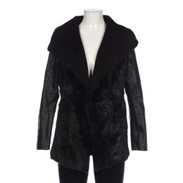 Ulla Popken Damen Jacke, schwarz, Gr. 38