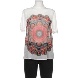 Desigual Damen Bluse, weiß, Gr. 38