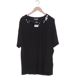 Selection by Ulla Popken Damen T-Shirt, schwarz, Gr. 50