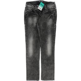 SILVER JEANS Damen Jeans, schwarz, Gr. 27