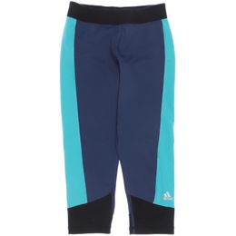 Adidas Damen Stoffhose, blau, Gr. 0