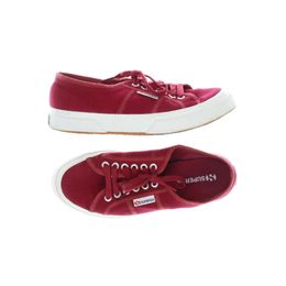 Superga Damen Sneakers, rot, Gr. 39