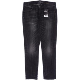 7 For All Mankind Damen Jeans, schwarz, Gr. 26