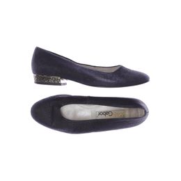 Gabor Damen Ballerinas, marineblau, Gr. 5