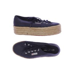 Superga Damen Sneakers, marineblau, Gr. 38