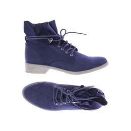 Marco Tozzi Damen Stiefelette, marineblau, Gr. 38