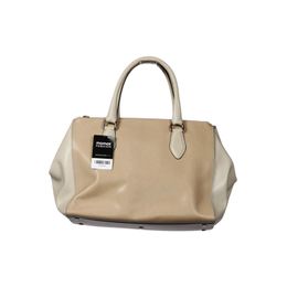 Abro Damen Handtasche, beige, Gr.