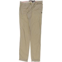 Maison Scotch Damen Stoffhose, beige, Gr. 27