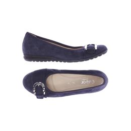 Gabor Damen Ballerinas, marineblau, Gr. 5