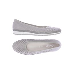 Gabor Damen Ballerinas, grau, Gr. 6.5