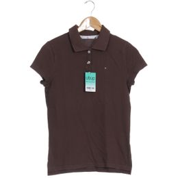 Tommy Hilfiger Damen Poloshirt, braun, Gr. 38