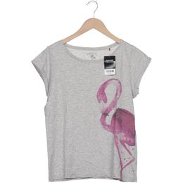 EDC by Esprit Damen T-Shirt, grau, Gr. 38