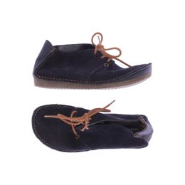 Clarks Damen Halbschuh, marineblau, Gr. 36