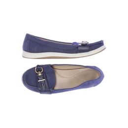 LANDS' END Lands End Damen Halbschuh, blau, Gr. 38.5