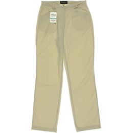 Carlo Colucci Damen Stoffhose, beige, Gr. 40