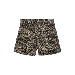 Mango Shorts Damen Gr&ouml;&szlig;e 32/33 braun / cappuccino / schwarz