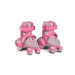 Byox Rollschuhe Beetle Gr&ouml;&szlig;e XS 26-29, PU-Rollen, ABEC-5 Lager, Stopper hinten pink